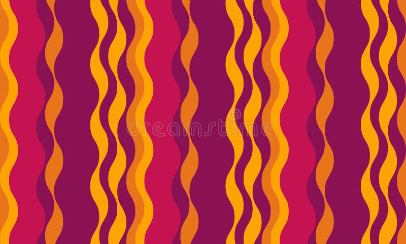 Vertical Striped Design with Flowing Curves and Textured Waves ...