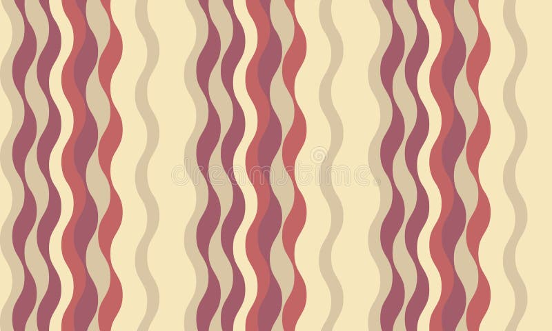 Vertical Striped Design with Flowing Curves and Textured Waves ...