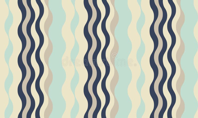 Vertical Striped Design with Flowing Curves and Textured Waves ...