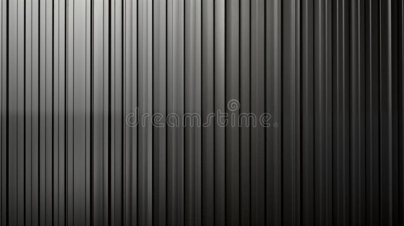 Vertical Striped Grey Panel Ai Generated Metal Pattern Stock Photo ...