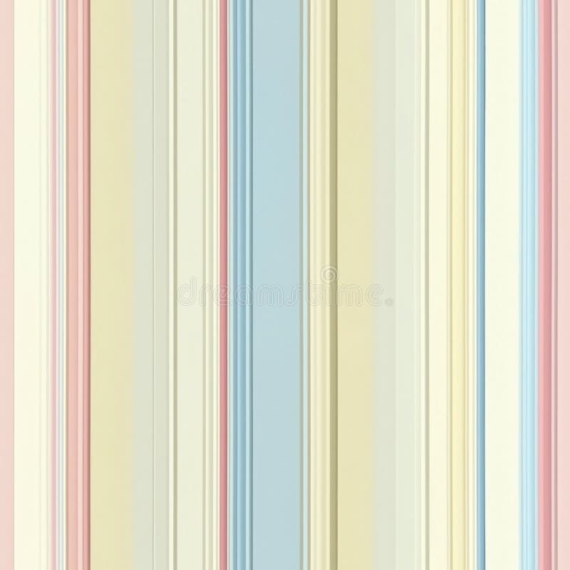 A Vertical Striped Pattern Featuring Soft, Muted Colors Including Light ...