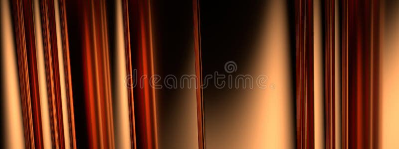 Vertical Stripes on the Box Bronze Metallic Elegant and Modern 3D ...