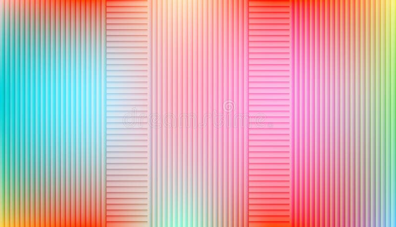 Vertical Stripes in a Gradient Pattern with Vibrant Colors. the Design ...