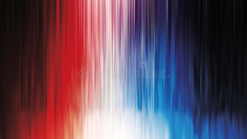 Vertical Stripes of Red, White, and Blue Fading into Black Stock ...