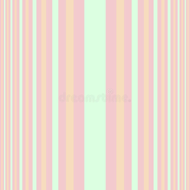 Vertical Pastel Colour Shades Stripes Print Vector Stock Illustration ...