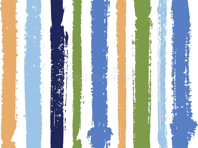 Vertical Stripes of Thick and Thin Paint or Ink Lines Seamless Vector ...