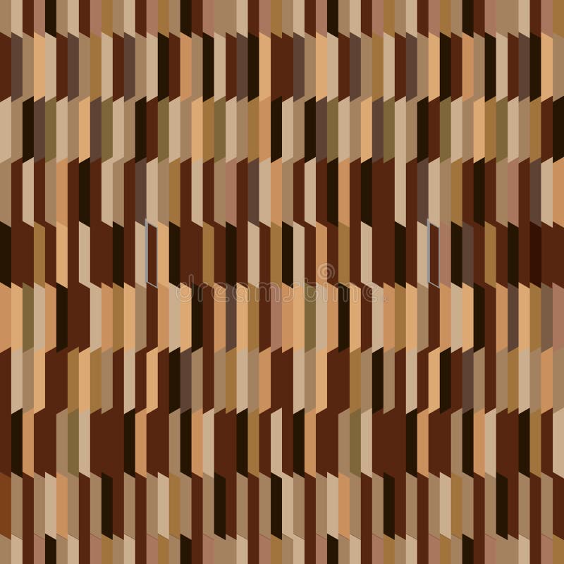 Vertical Stripped Seamless Background in Shades of Brown Stock Vector ...