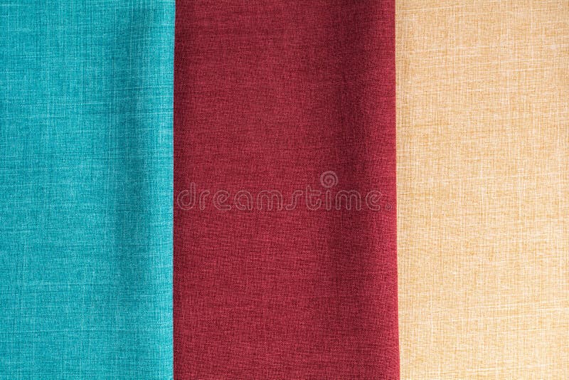Vertical Strips of Three Fabrics Stock Image - Image of abstract, grid ...