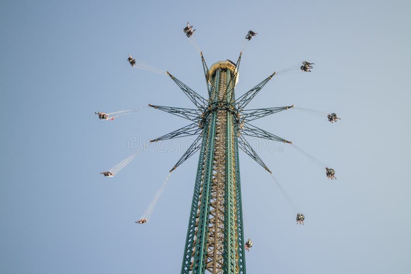 Prater in Vienna, Centre of Attraction for Tourists Editorial Stock ...
