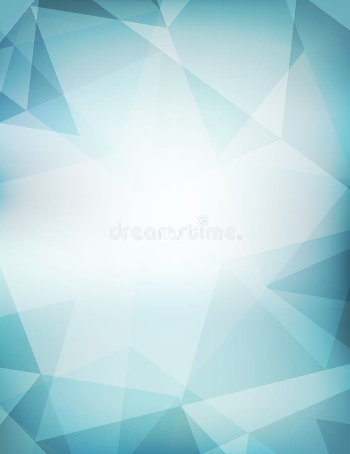 Vertical Teal Faded Pattern with Triangles Stock Vector - Illustration ...