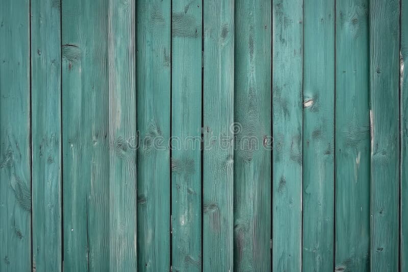 Teal Wooden Planks Textured Background. Neural Network AI Generated ...