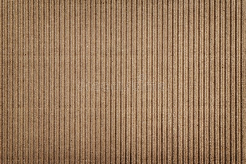 Vertical Texture of Corrugated Cardboard, Pattern Background. Stock ...