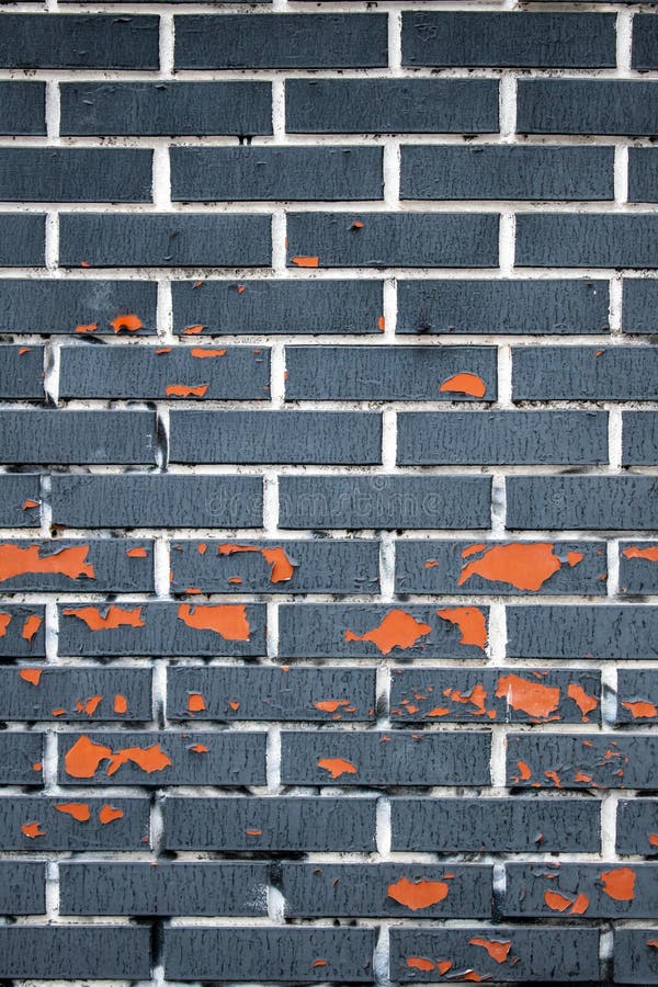 Vertical Texture of Smooth Gray Cladding Decorative Brick with Peeling ...