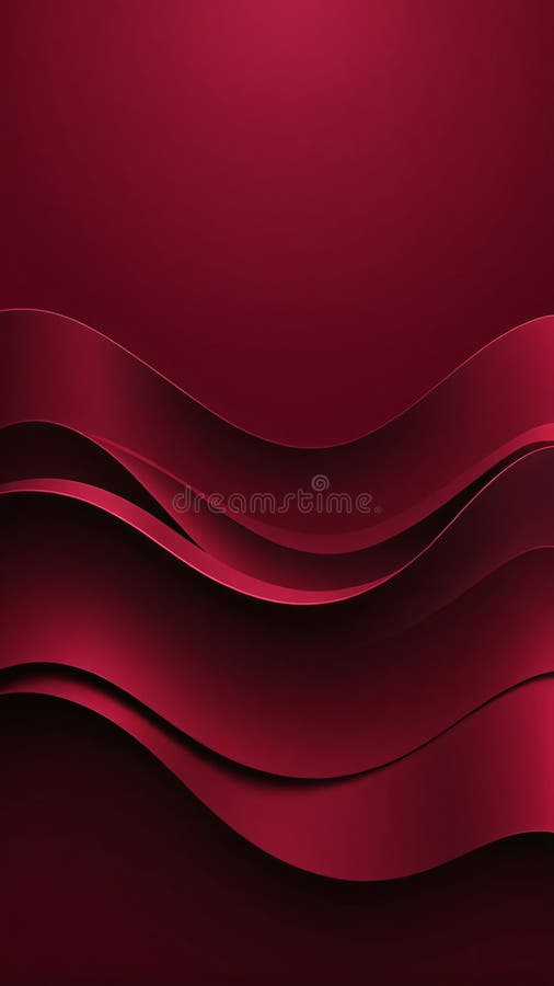 Vertical Textured Abstract Background with Red Wine Color Waves Stock ...