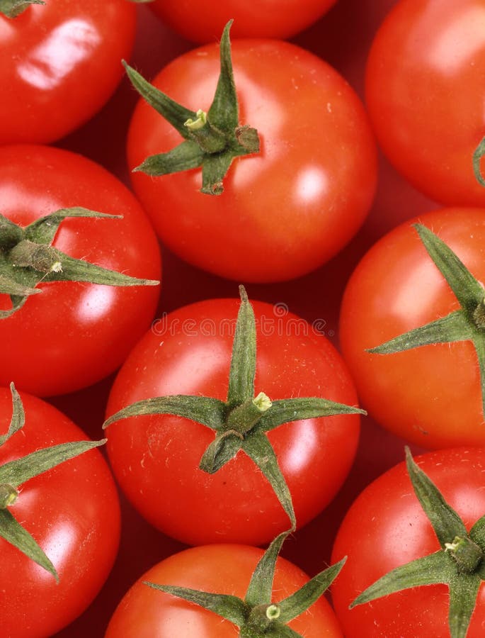 Vertical Top View Shot of Tomatoes Stock Photo - Image of closeup ...