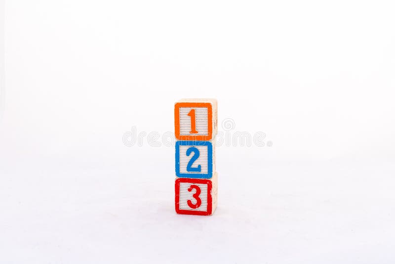 123 Number Blocks Vertical Stock Photos - Free & Royalty-Free Stock ...