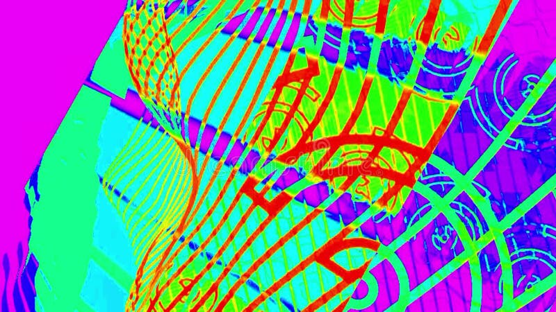 Vertical Video -animation of Different Shapes Stock Footage - Video of ...