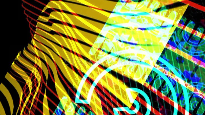 Vertical Video -animation of Different Shapes Stock Video - Video of ...