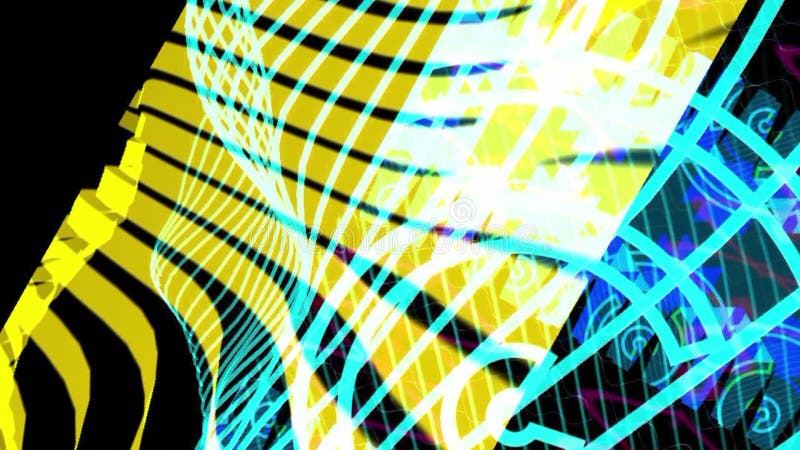 Vertical Video -animation of Different Shapes Stock Video - Video of ...