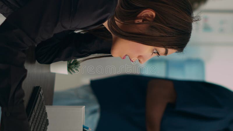 Asian Developer Programming Code On Firewall Server Stock Video Video Of Digital Technology