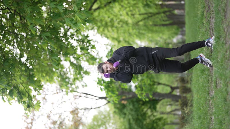 Vertical Video of a Boxer Who is Training Boxing Stock Video - Video of ...