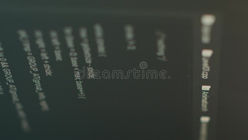 AI Script Coding on Green Screen Laptop Stock Video - Video of command, software: 289406859