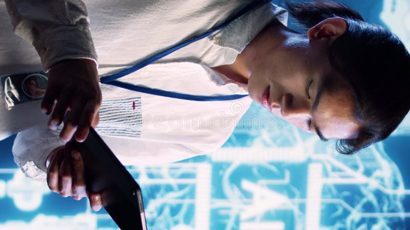 Vertical Video Developer Implements AI Systems Stock Footage - Video of 9x16, algorithms: 290485652