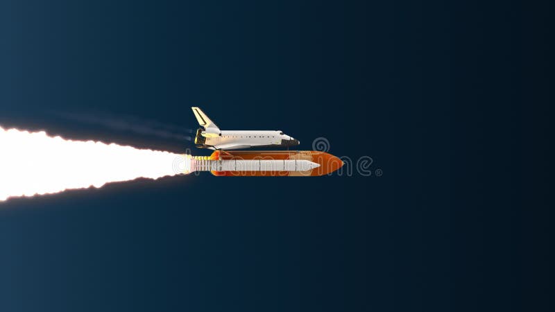 Space Shuttle Launch: a Majestic Ascent into the Cosmos Stock Video ...