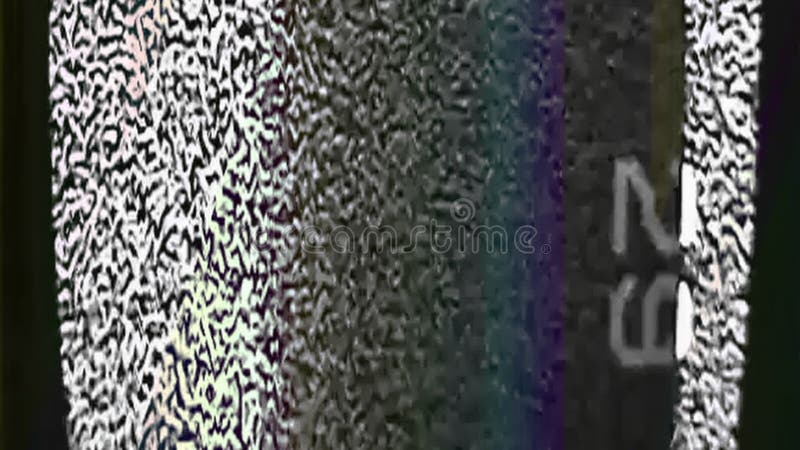 Vertical TV Grain Glitch Noise 10 Second Countdown Stock Footage ...