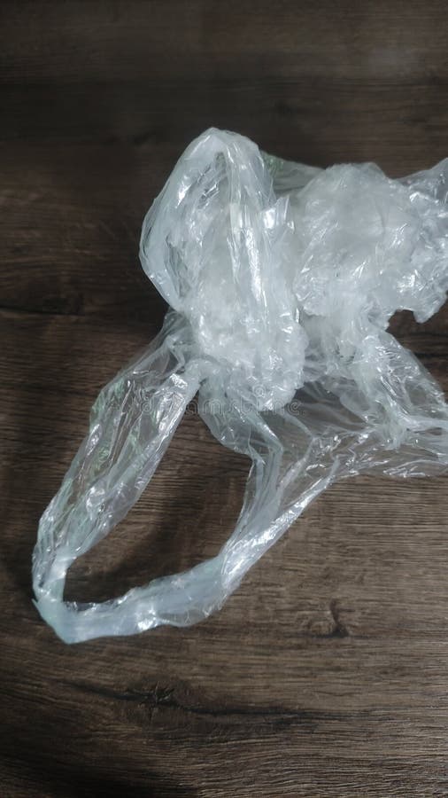 Waste Used Transparent Plastic Bag Stock Footage - Video of ...