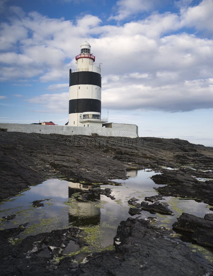 Vertical View of the Lighthouse at Cape Hook. Editorial Stock Image ...