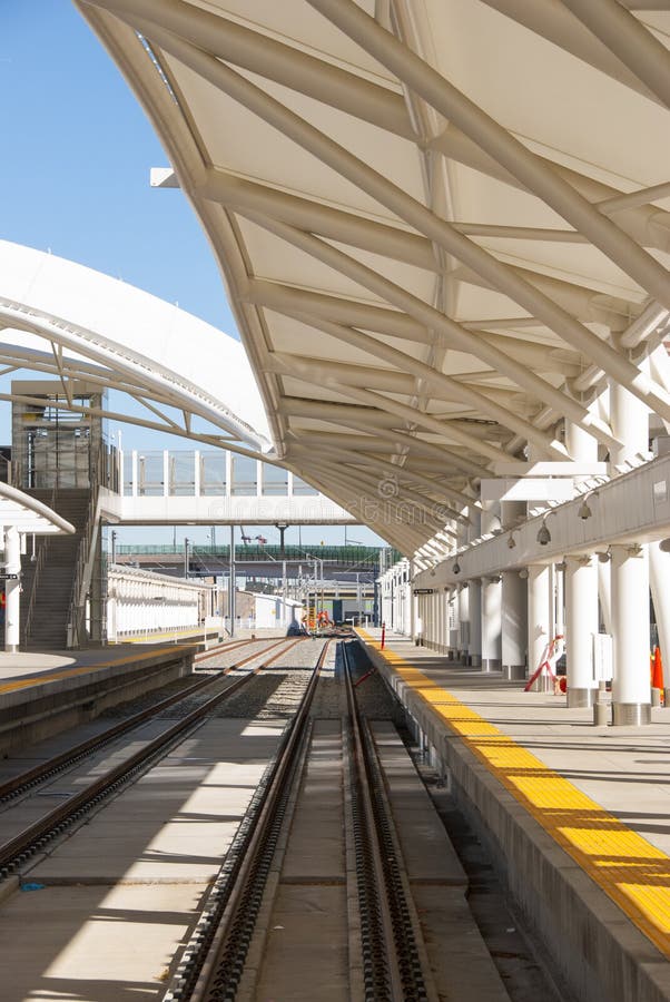 Modern train station stock image. Image of urban, union - 109577991