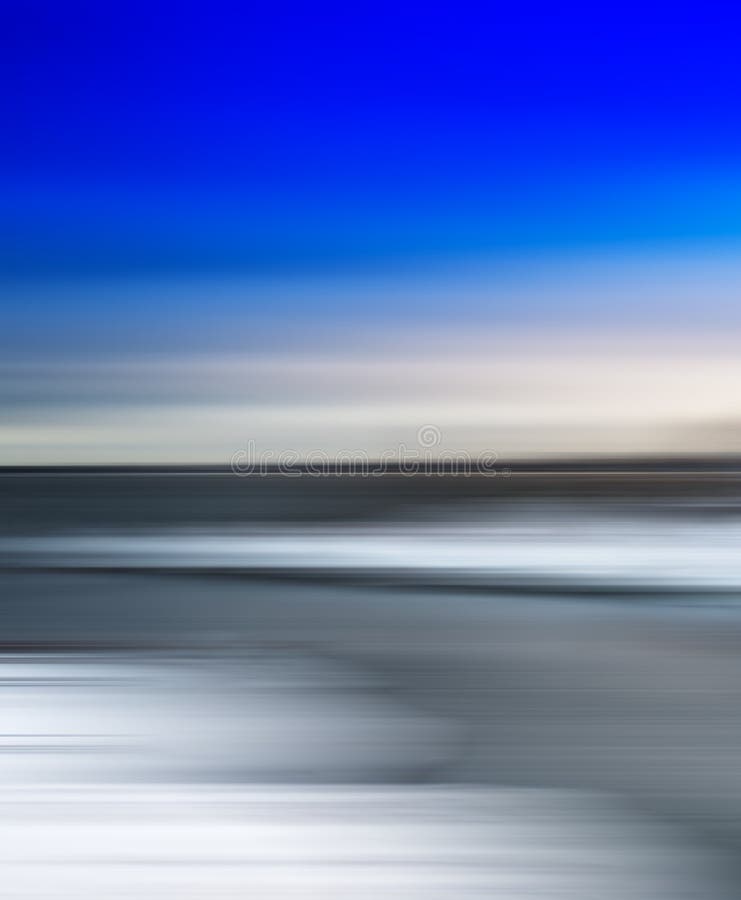 Vertical Vivid Simple Arctic Abstract Blurred Landscape Stock Image ...