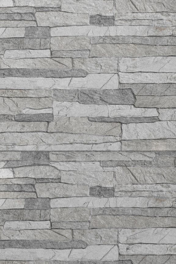 Vertical Wall Texture Stone Light Gray Tile Abstract Pattern Background ...