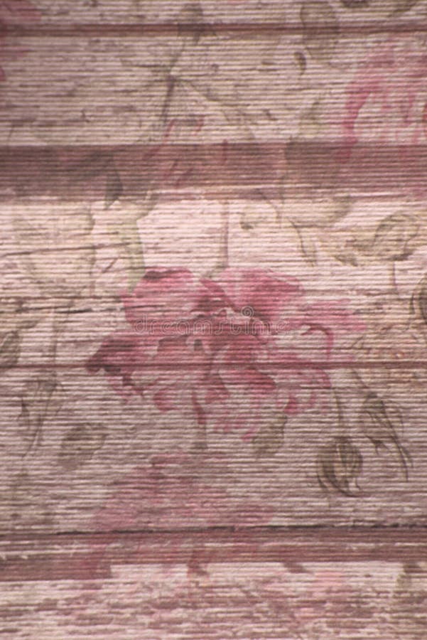 Vertical Wallpaper Texture with Floral Patterns Stock Image - Image of ...