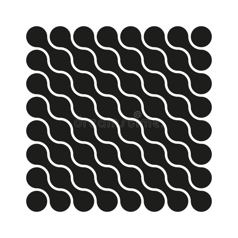 Vertical Wave Pattern. Black White Contrast. Curved Line Texture ...