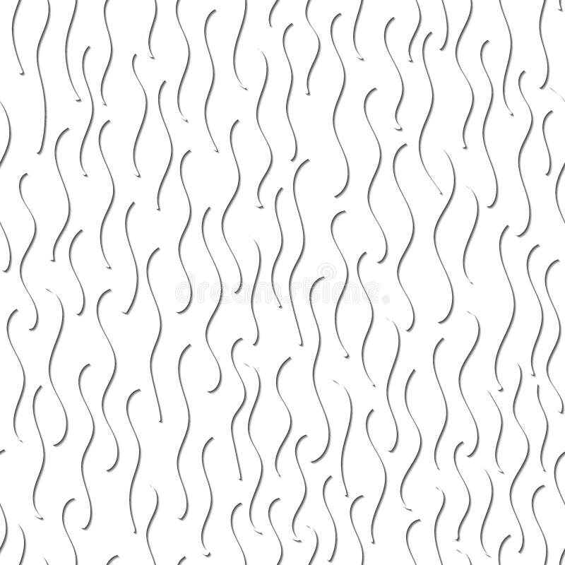 Vertical Waves Seamless Vector Pattern Stock Vector - Illustration of ...