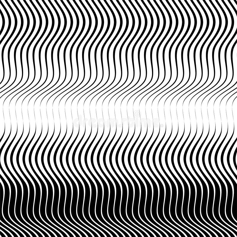 Vertical Waving, Wavy, Zigzag Lines. Irregular Parallel Stripes, Lines ...