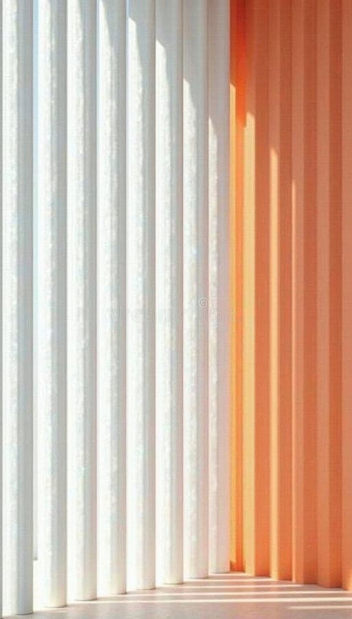 Vertical White Stripes, Subtle Texture Variations, Linear, Shade ...
