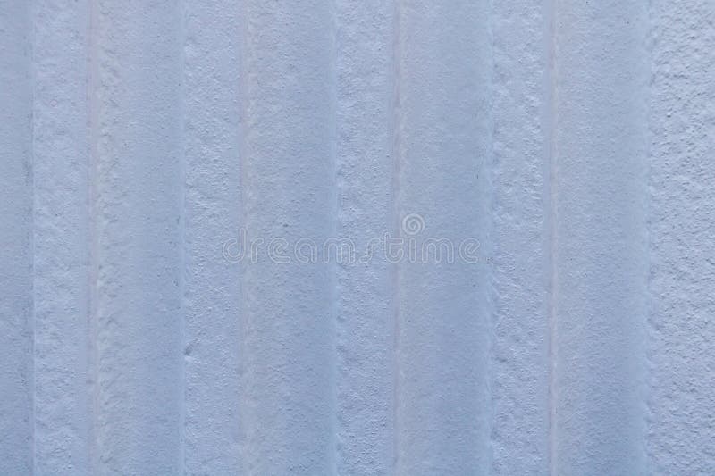 A Vertical, White Wall with Vertical Lines of Blue Paint, Creating an ...