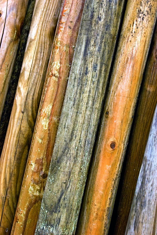 Vertical Wood Log Background Stock Image - Image of material, grain ...