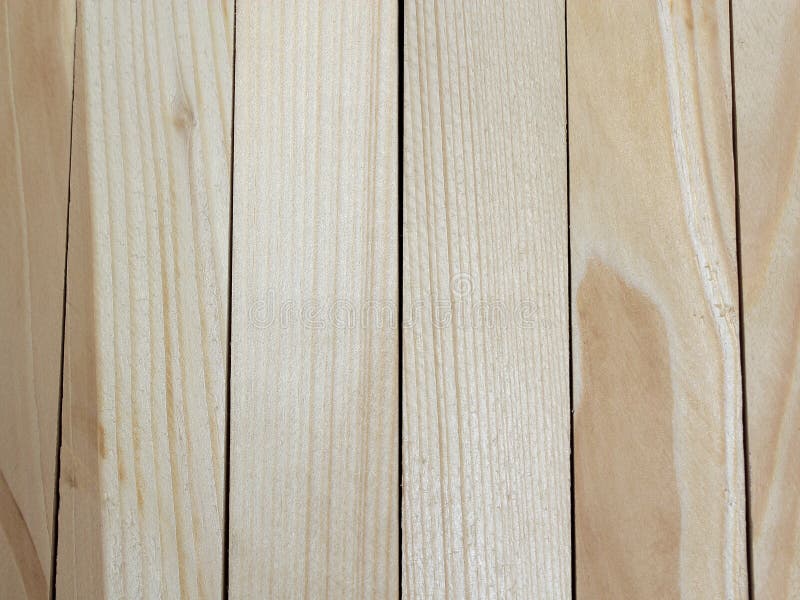 Wood Bars Vertical Placed, Light Brown Planks Stock Image - Image of ...