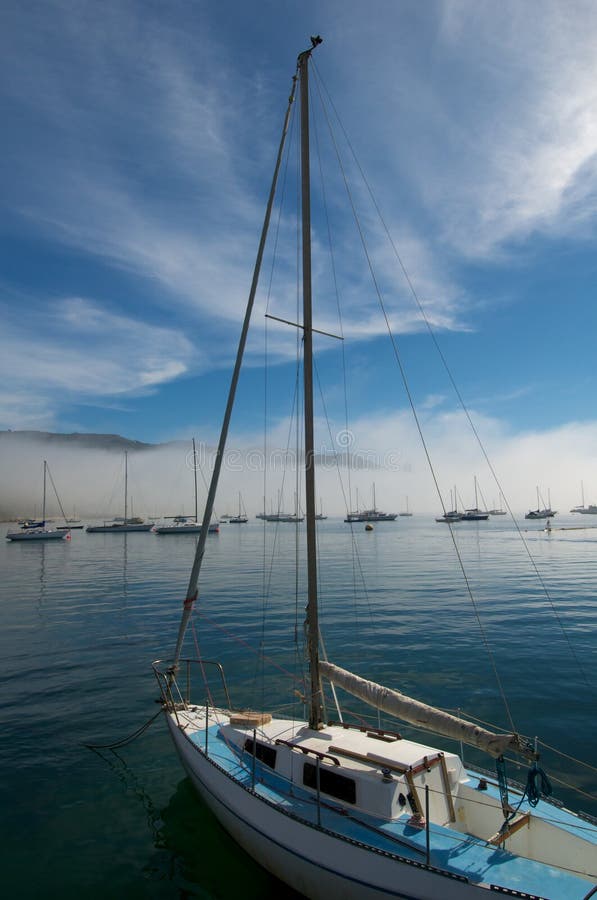 Yacht`s mast stock photo. Image of security, radio, system - 17708970