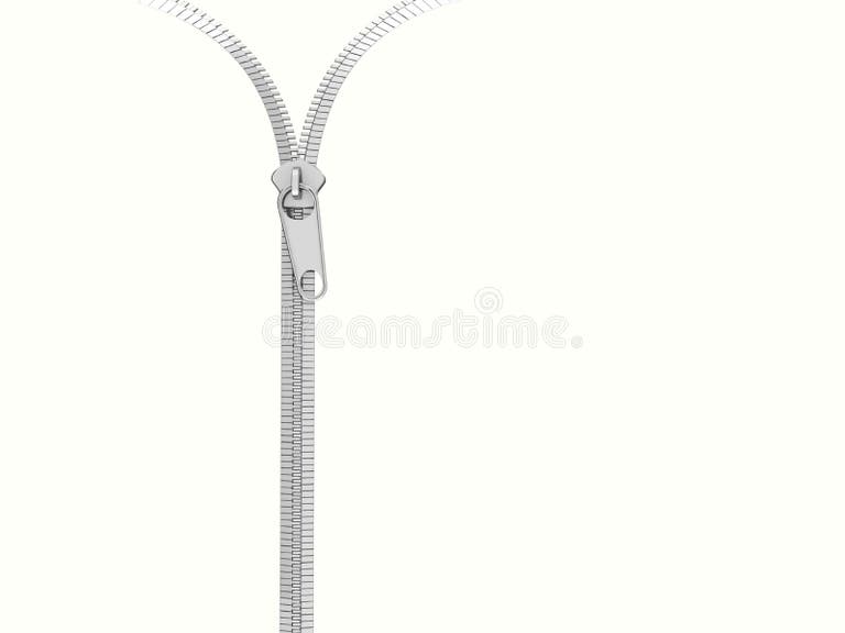 Vertical Zip Opening Illustration Stock Illustration - Illustration of ...