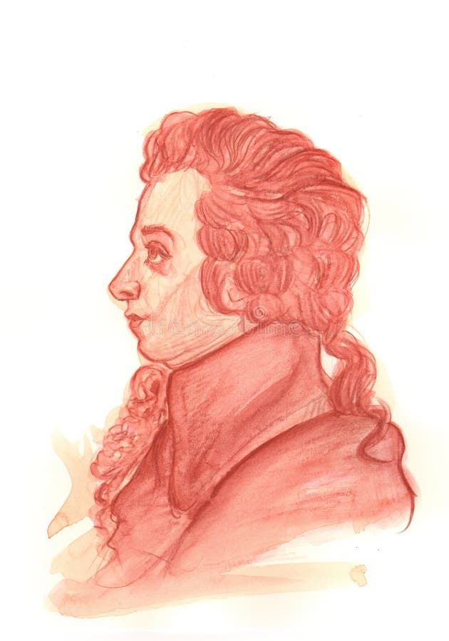 Wolfgang Amadeus Mozart/eps Image stock éditorial - Illustration of ...