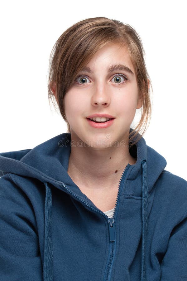 Verticale De Jeune Fille De Ladolescence Photo Stock Image Du