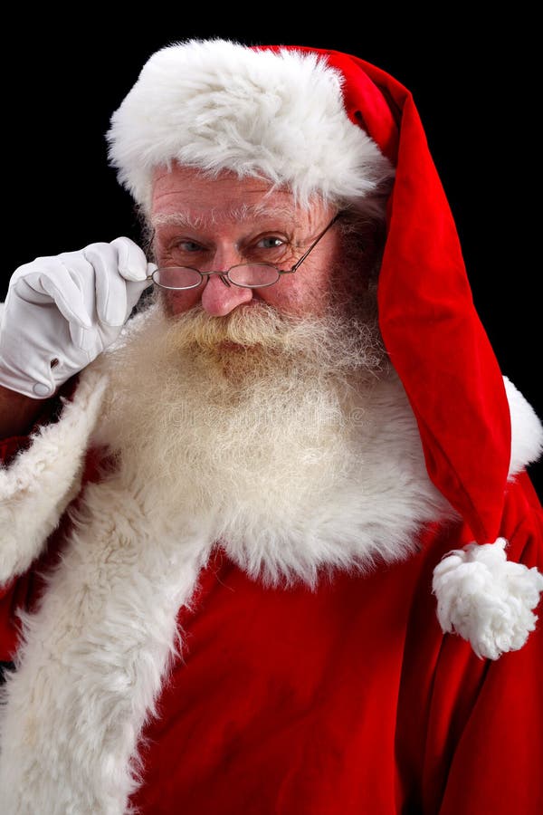 Santa shush photo stock. Image du costume, noel, signe - 11911210