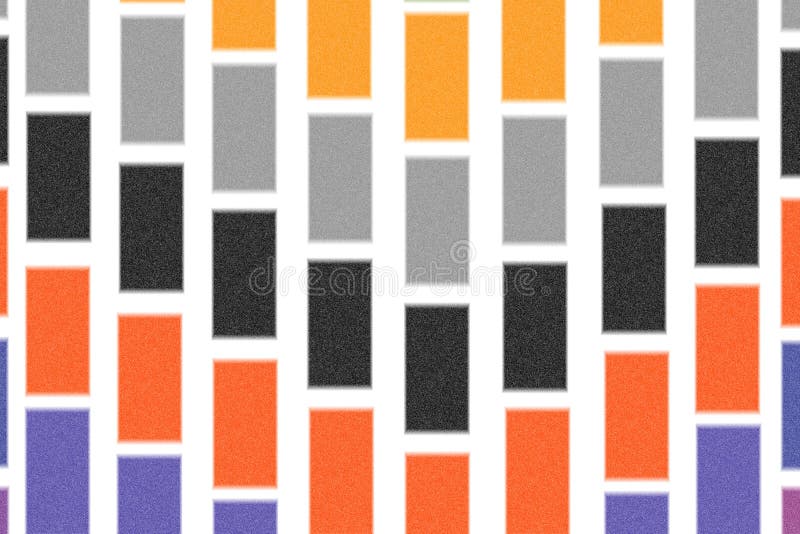 Vertically Arranged Colored Rectangles, Equalizer Rectangular Shapes ...