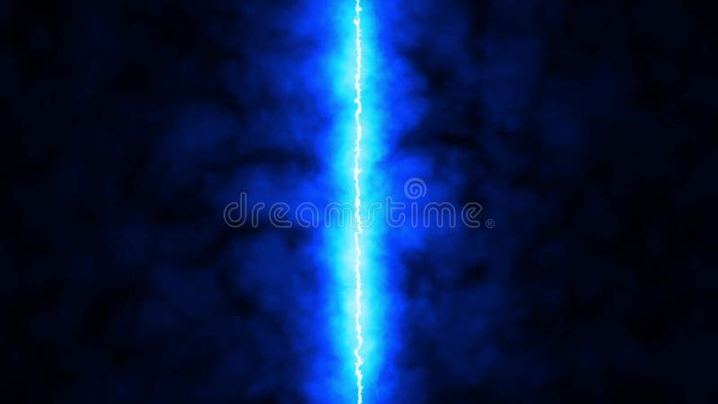Vertically Smoking Blue Laser Beam HD Stock Video - Video of abstract ...