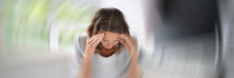 Vertigo Dizziness stock photo. Image of headache, injury - 270914950
